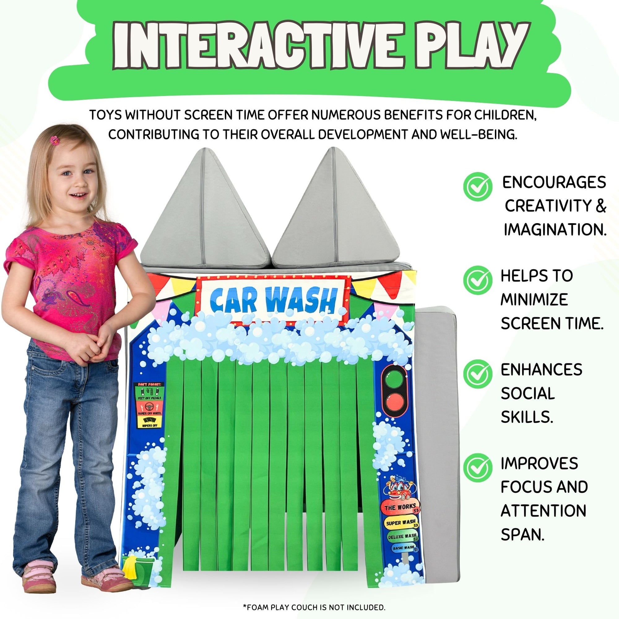 Car Wash Play Panel | CouchSwag – Couch Swag
