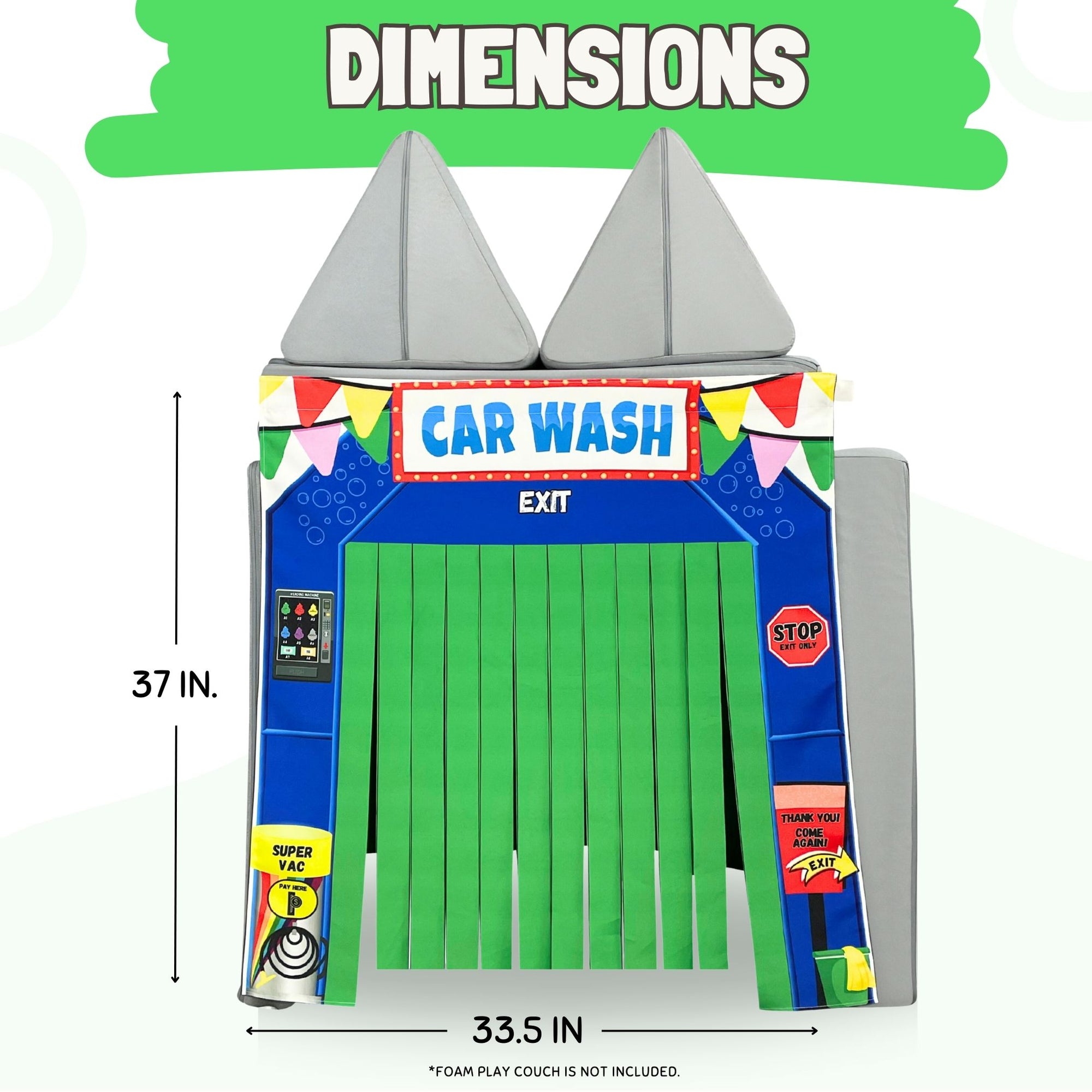 Car Wash Play Panel | CouchSwag – Couch Swag